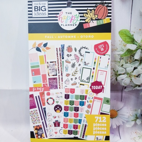 The Happy Planner | Other | Fall Winter Sticker Book Happy Planner New ...